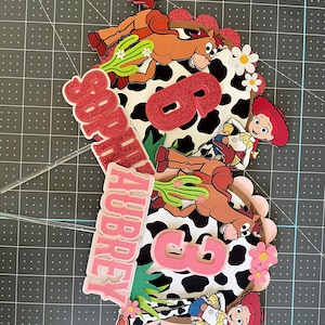 Jessie Cowgirl Cake Topper - Etsy