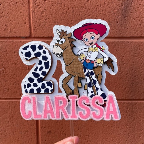 TOY STORY Cake Topper Jessie Toy Story Cake Topper Jessie | Etsy Australia