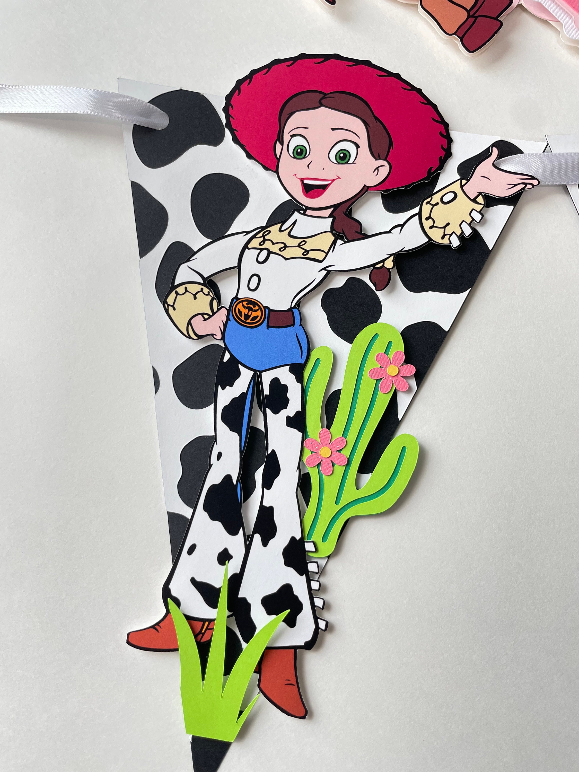 Jessie Cow Girl Name / Birthday Banner - Etsy