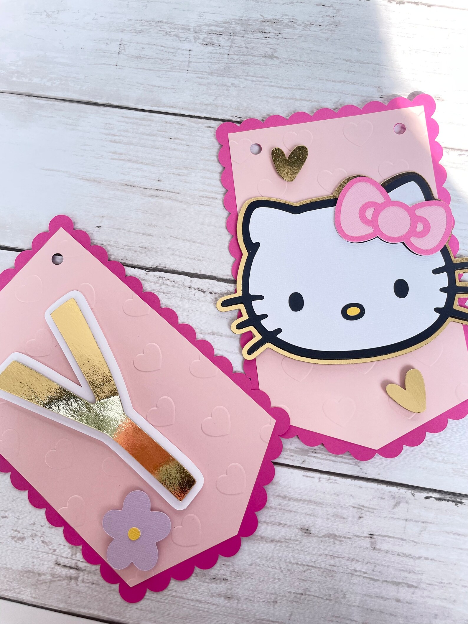 Custom Kitty Birthday Banner Kitty Birthday Decor - Etsy