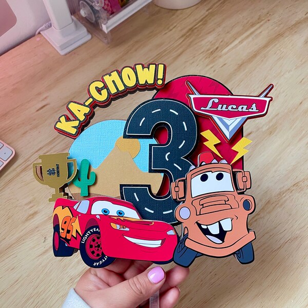 Cars Mater Cake Topper - Etsy