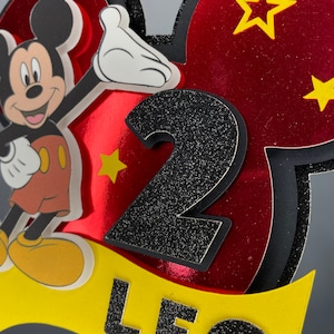 Mickey Mouse Cake Topper - Etsy