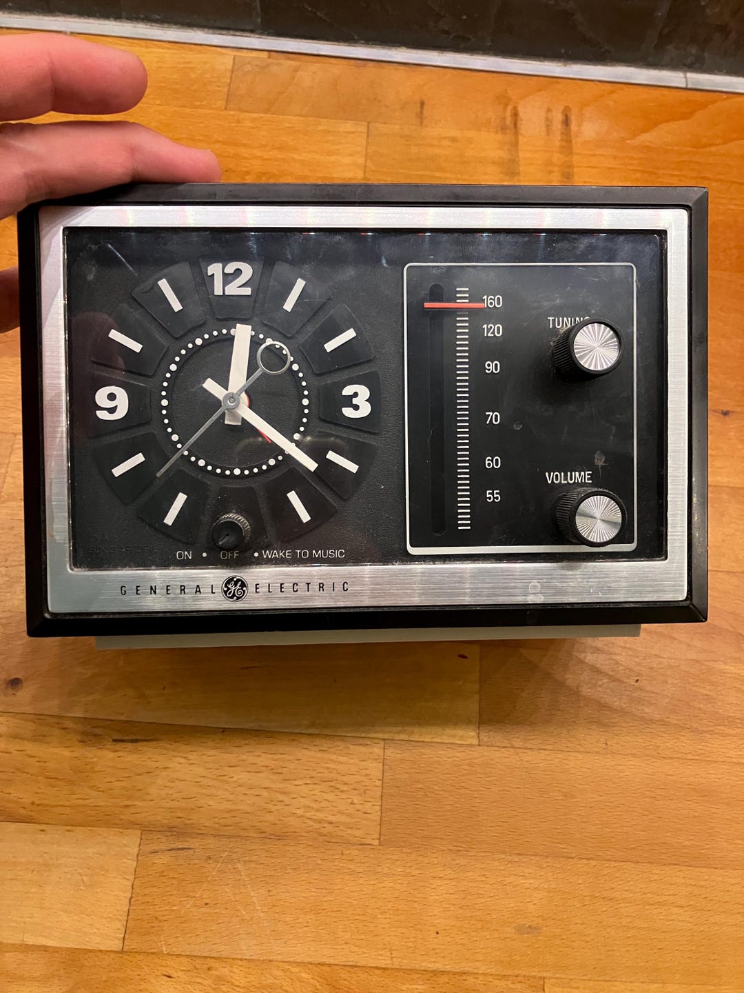 Retro GE Clock Radio - Etsy