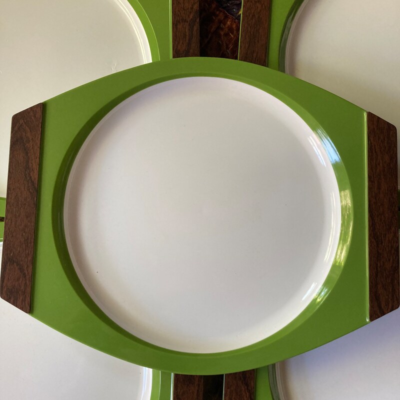 Mid Century Plates - Etsy