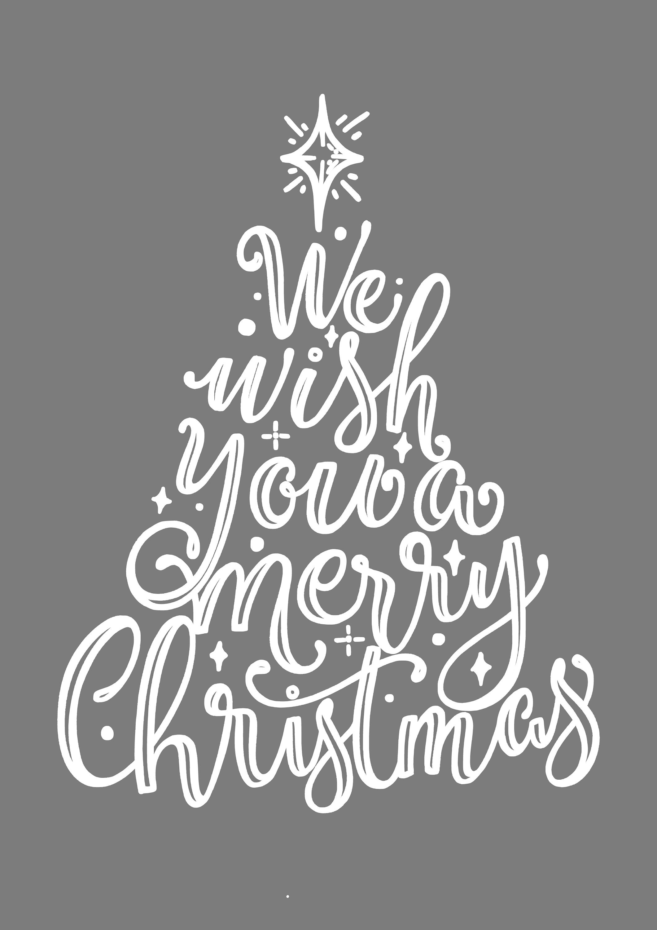 Printable A4 Size Christmas Window Decorations Bundle With Christmas ...