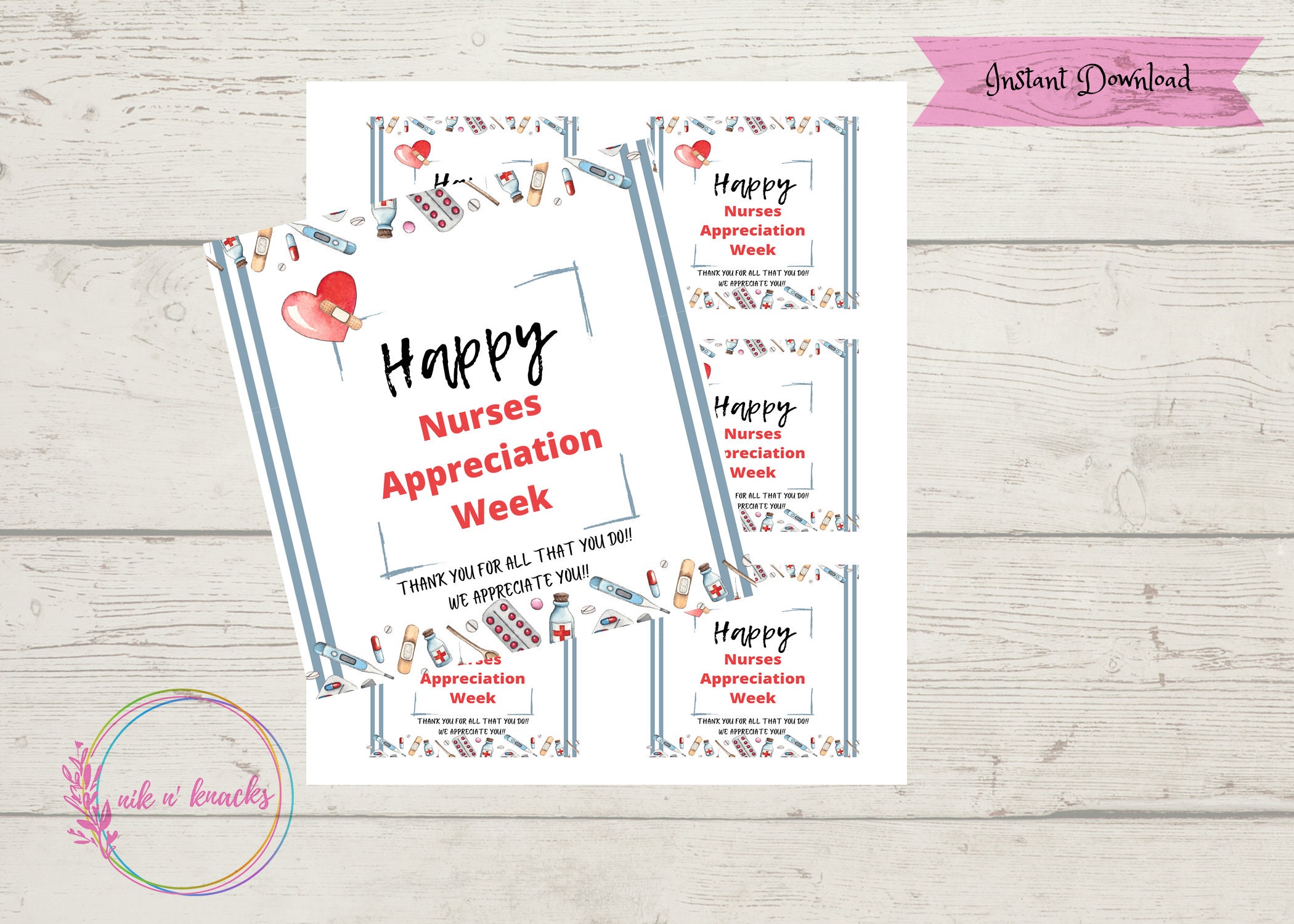 Happy Nurses Week. Nurse Appreciation Week. Nurse Week Gift - Etsy
