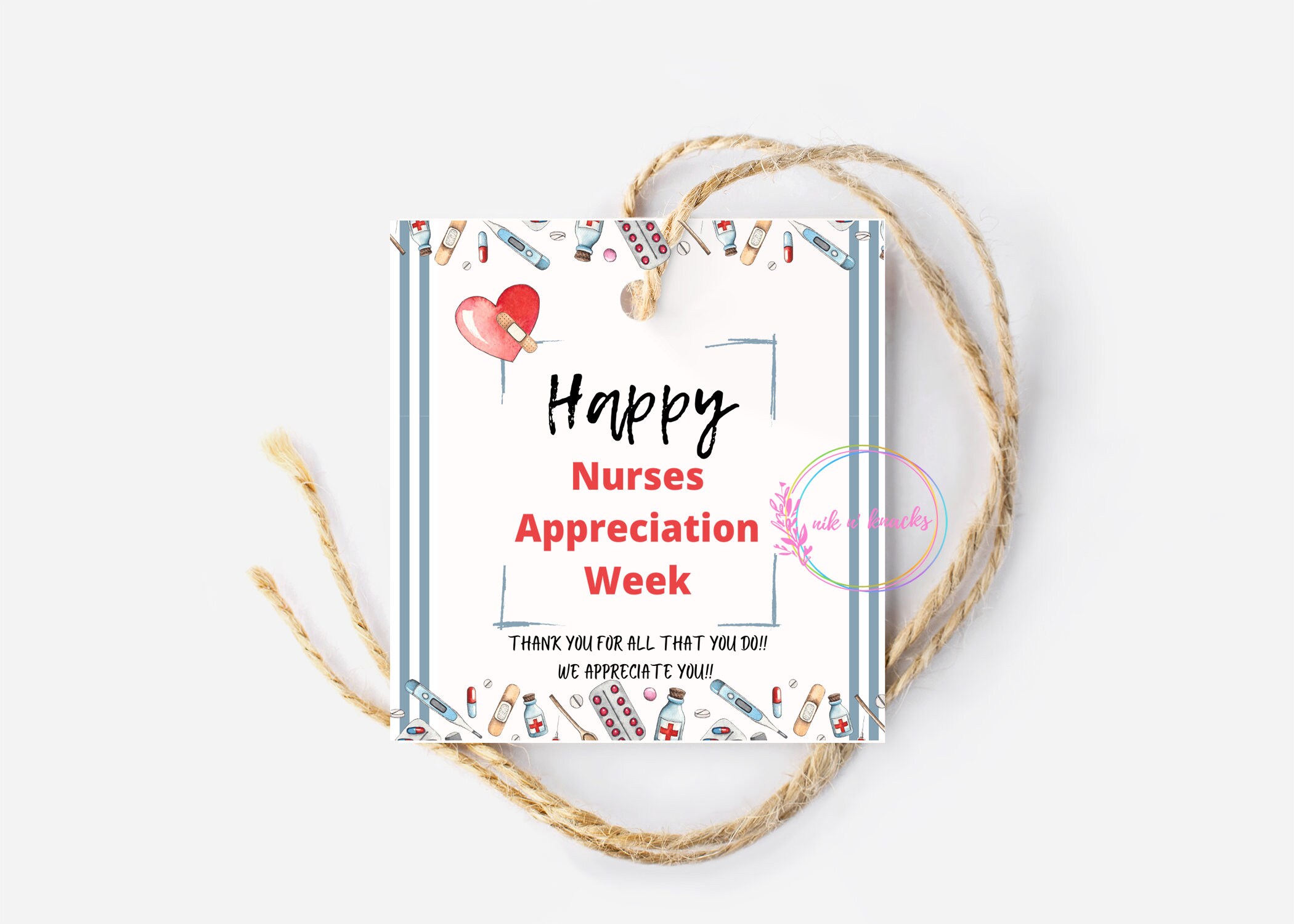 Happy Nurses Week. Nurse Appreciation Week. Nurse Week Gift - Etsy