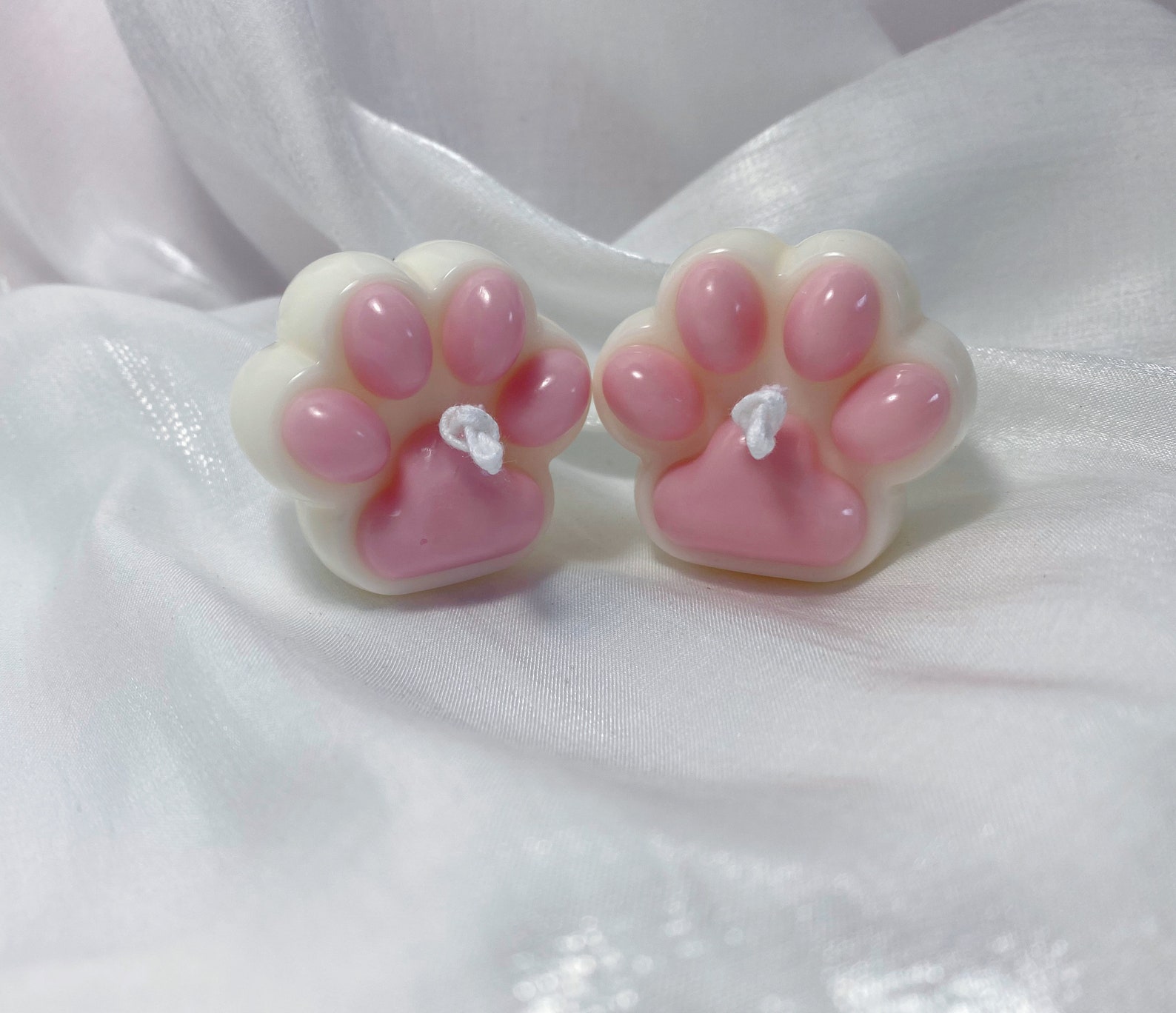 Cat Paw Candle, Cute Paw Candle, Animal Candle, Handmade Soy Scented ...