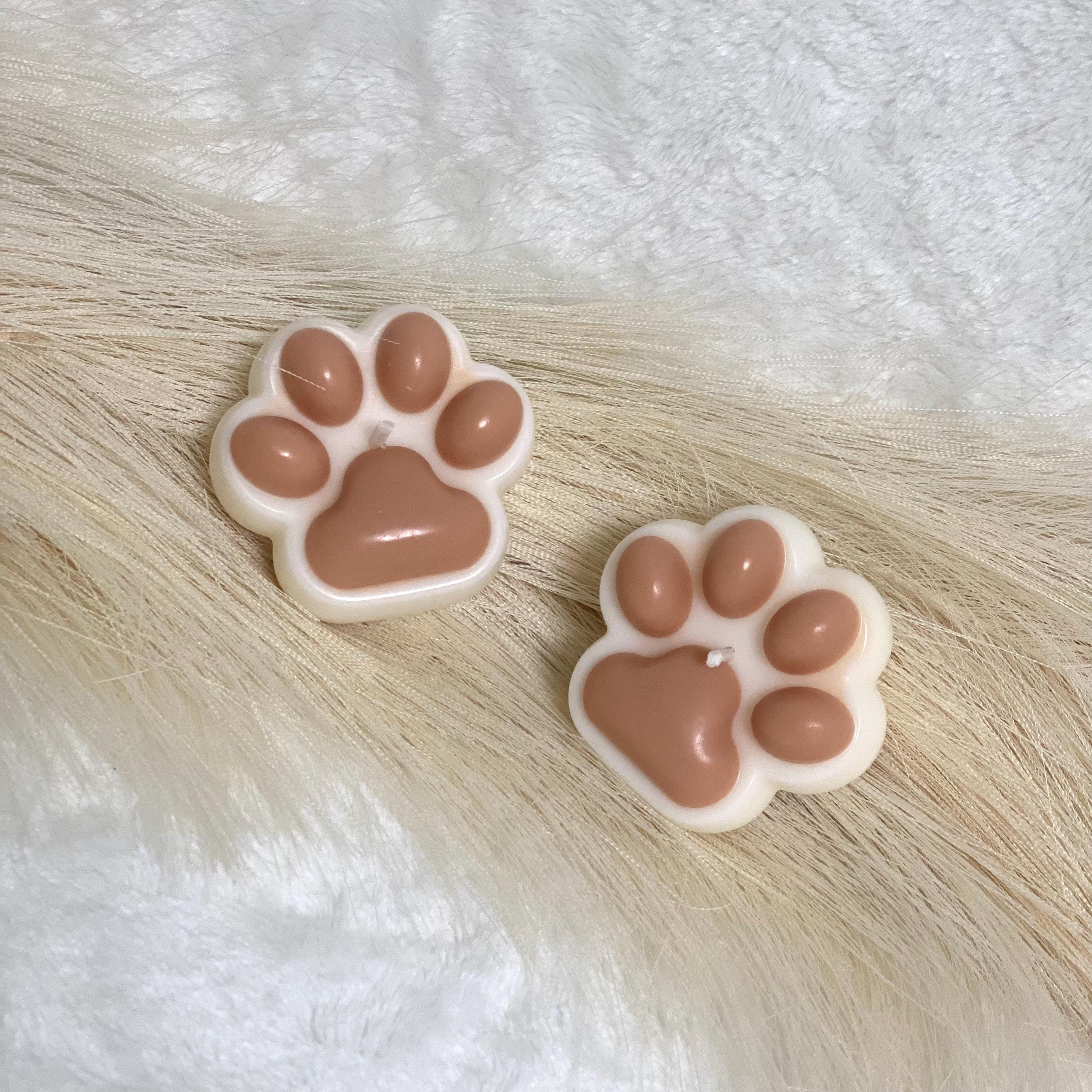 Paw Print Soy Candles, Cat Paw Candles, Cute Candle Gifts, Gifts for ...