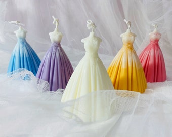 Wedding Dress Candles - Etsy