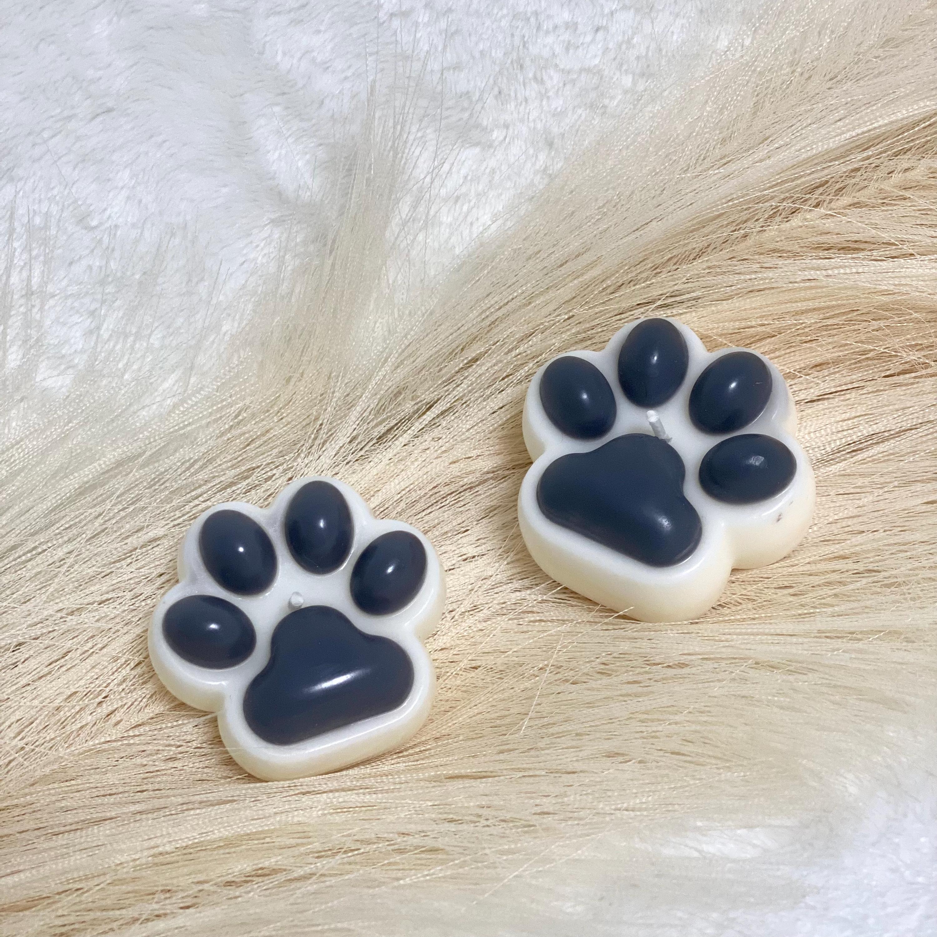 Paw Print Soy Candles, Cat Paw Candles, Cute Candle Gifts, Gifts for ...
