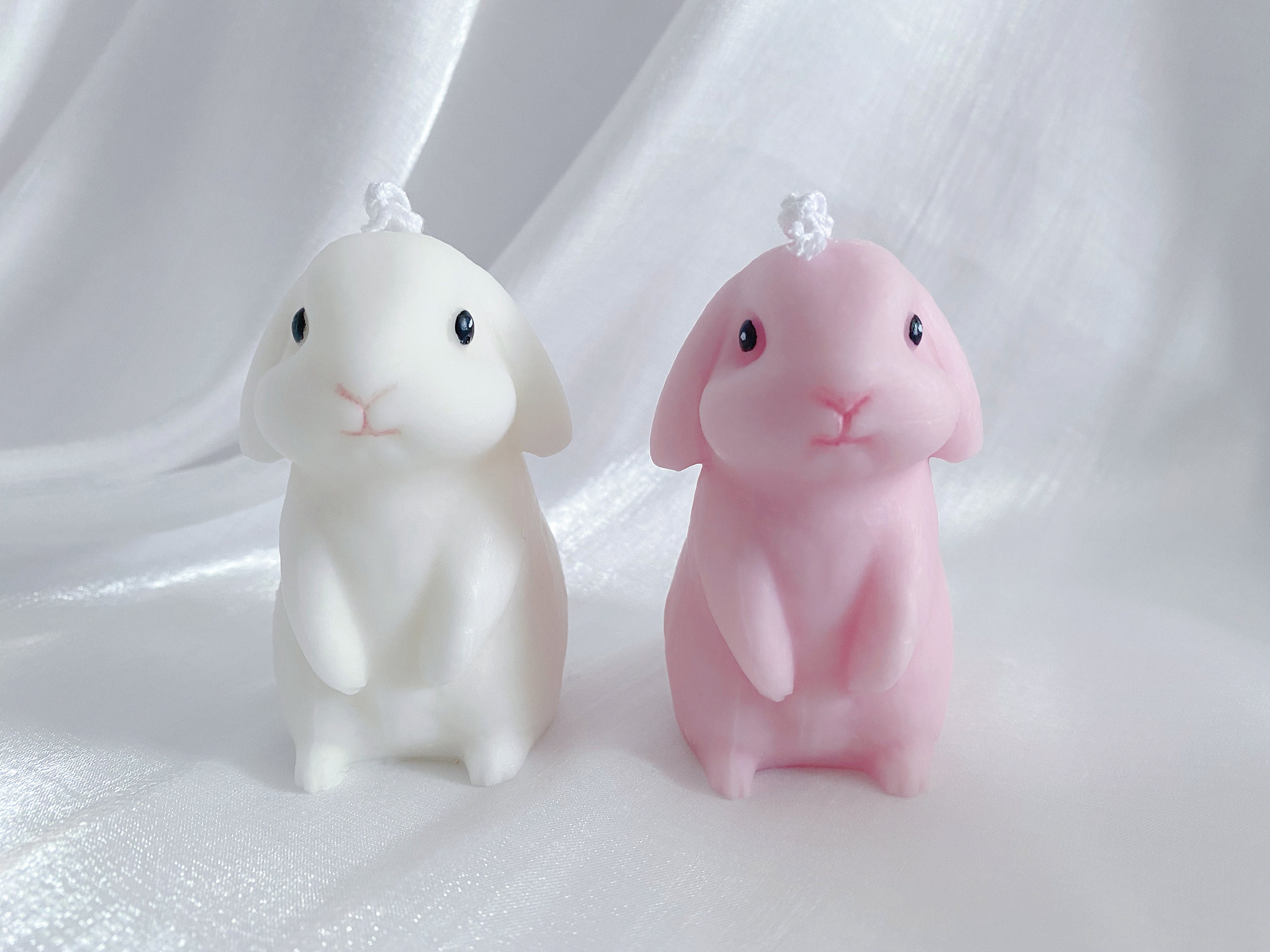 Bunny Candle, Animal Candle, Cute Animal Candle Gift, Cute Bunny Candle ...