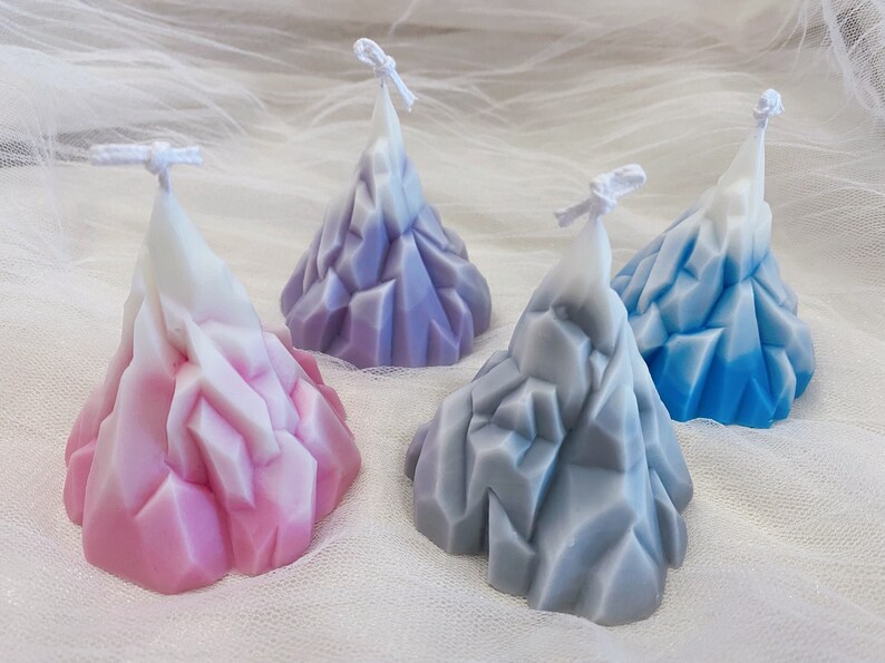 Iceberg Candles, Snow Mountain Candles, Special Handmade Soy Wax Candle ...