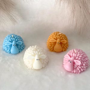 Sheep-shaped Candles, Cute Animal Candles, Home Decor Candles, Candle ...