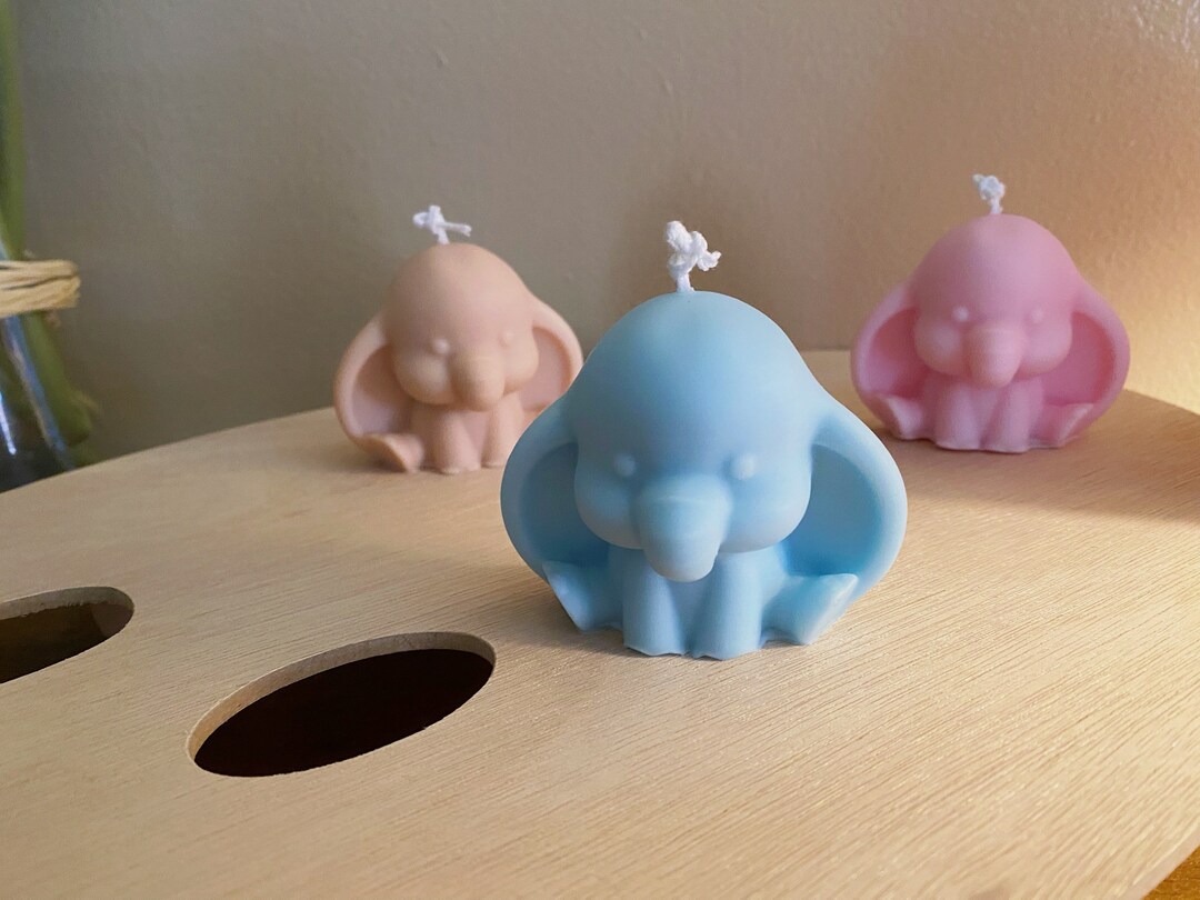 Dumbo Candle, Flying Elephant Candle, Animal Candle, Special Candle ...
