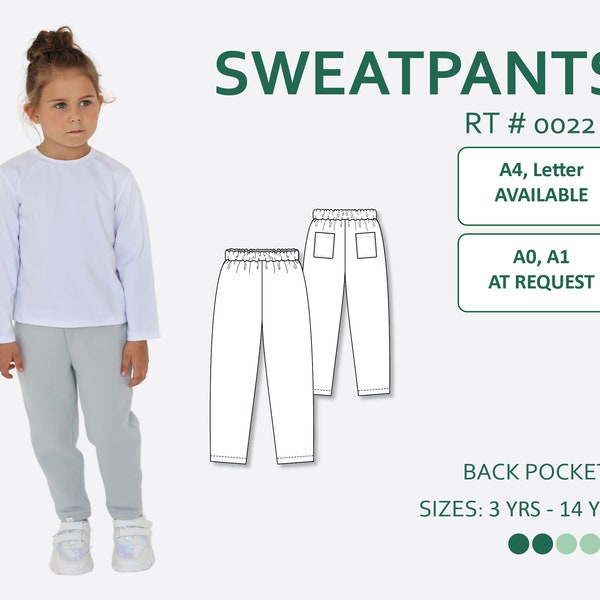 Sweatpants Pattern - Etsy