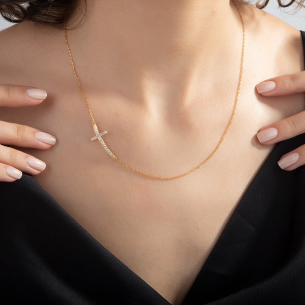 Sideways Cross - Etsy