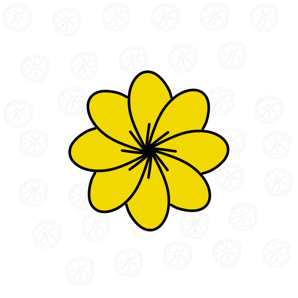 35 Flower Clip Art Set, Vibrant Colorful Flower,party Decoration ...