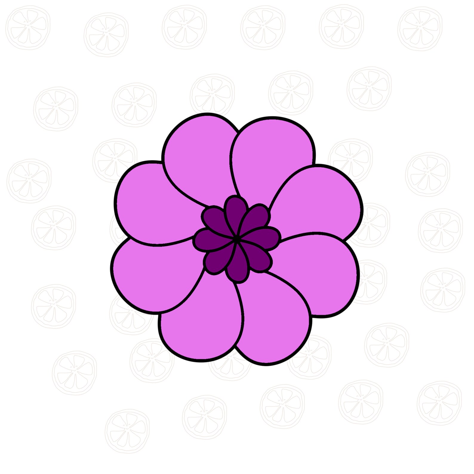 35 Flower Clip Art Set, Vibrant Colorful Flower,party Decoration ...