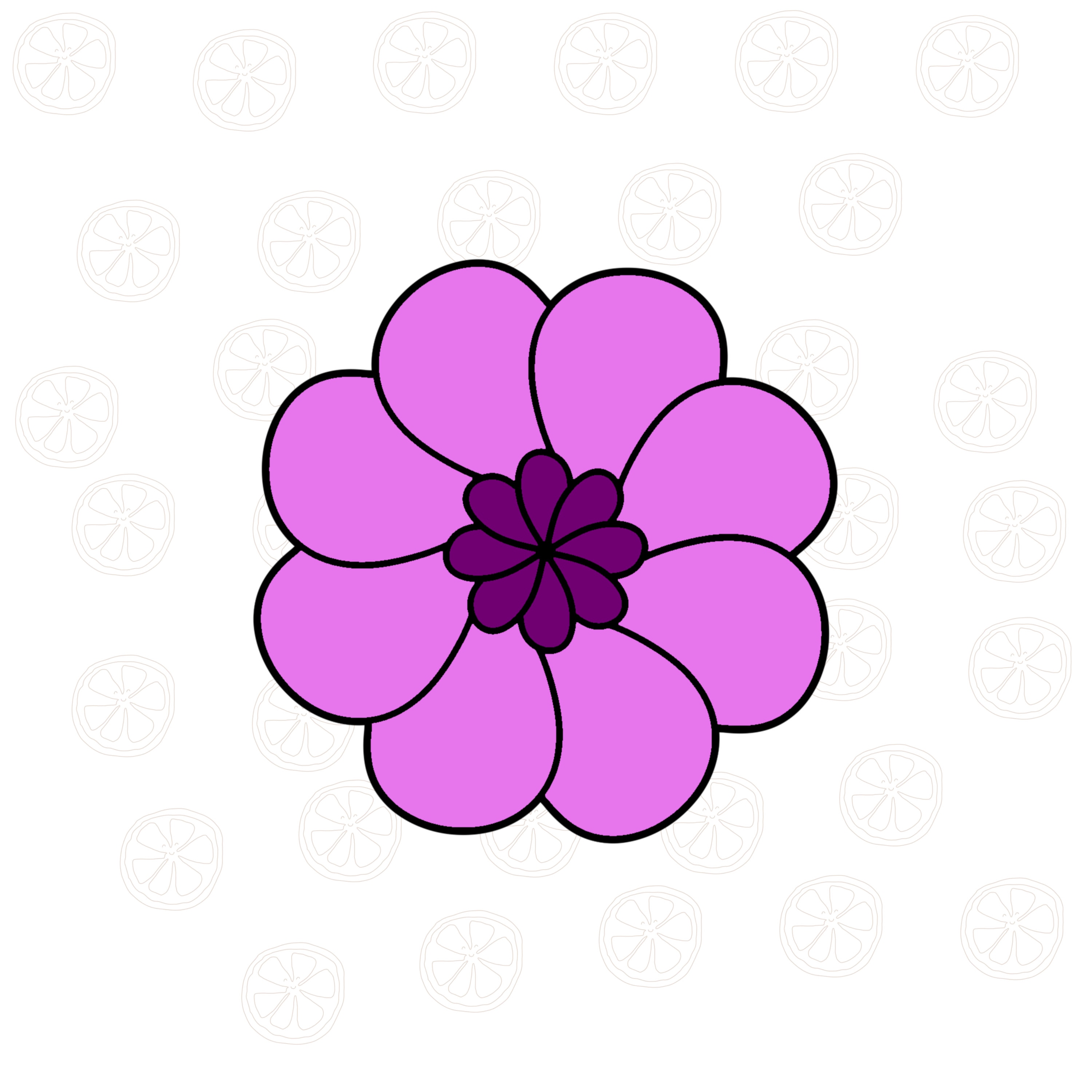 35 Flower Clip Art Set, Vibrant Colorful Flower,party Decoration ...