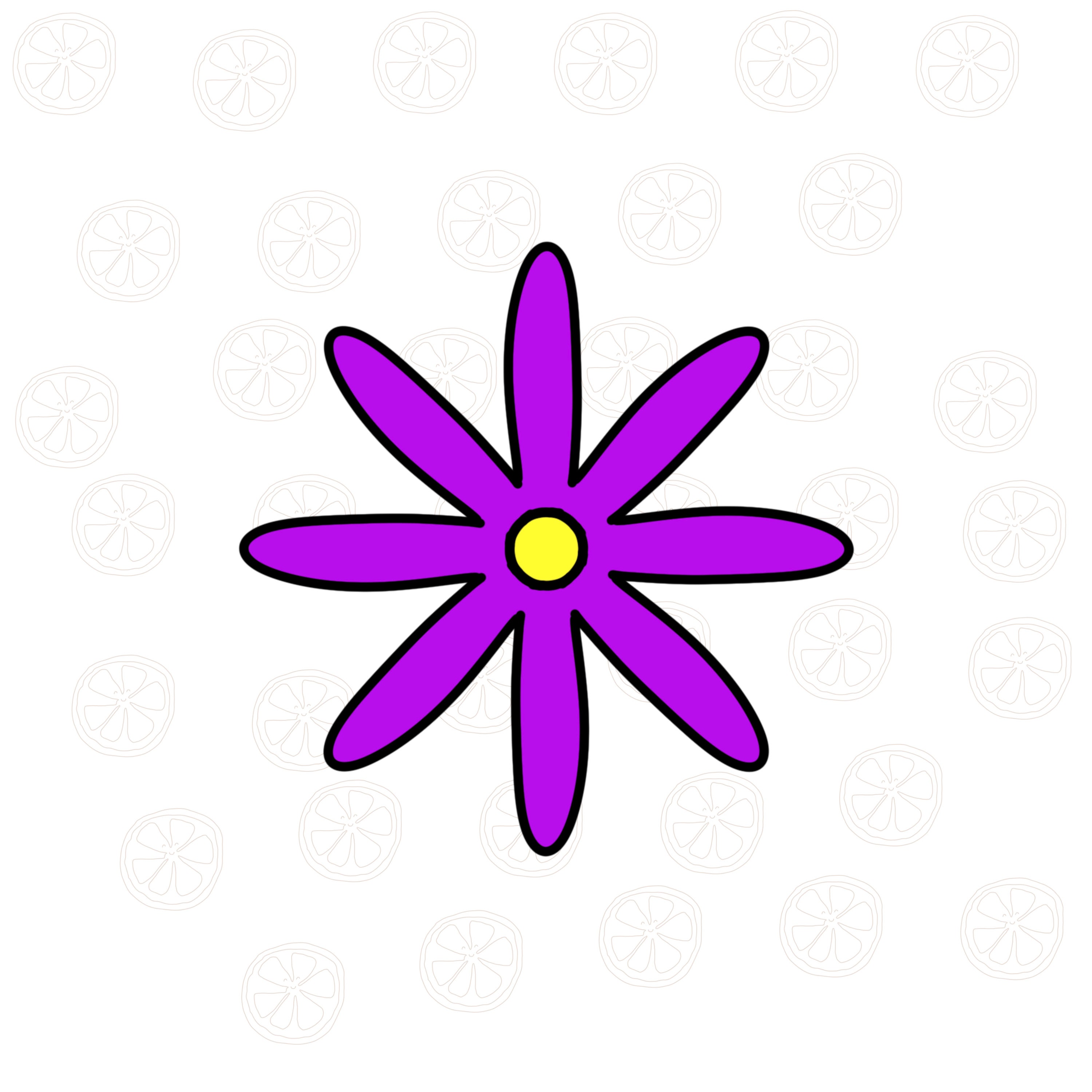 35 Flower Clip Art Set, Vibrant Colorful Flower,party Decoration ...