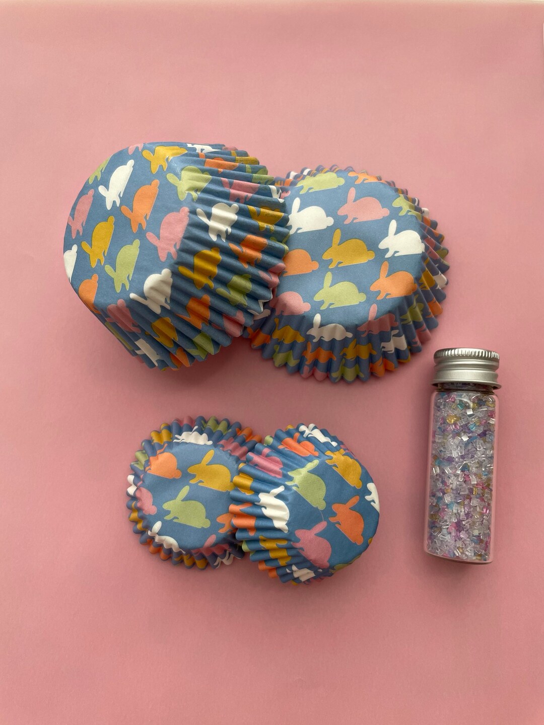 Easter Bunny Cupcake Liners, Easter Cupcake Liners, Mini Cupcake Liners ...