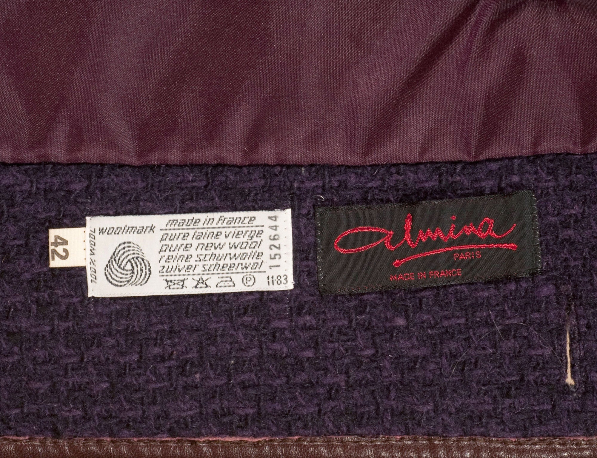 Almina Paris Vintage 70s Short Coat size UK14, US10, FR42, D40, IT46 - Etsy