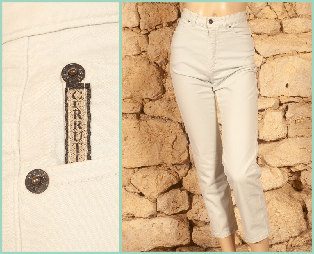 Cerrutti 1881 - 90s 5 Pocket Jeans (size UK6, US2, FR34, D32, IT38) - Etsy