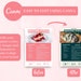 60 Pink Recipe Book Templates, Canva Template, Printable Recipe Book ...