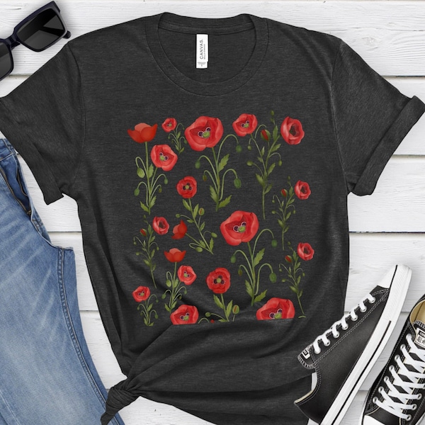 Red Poppy - Etsy