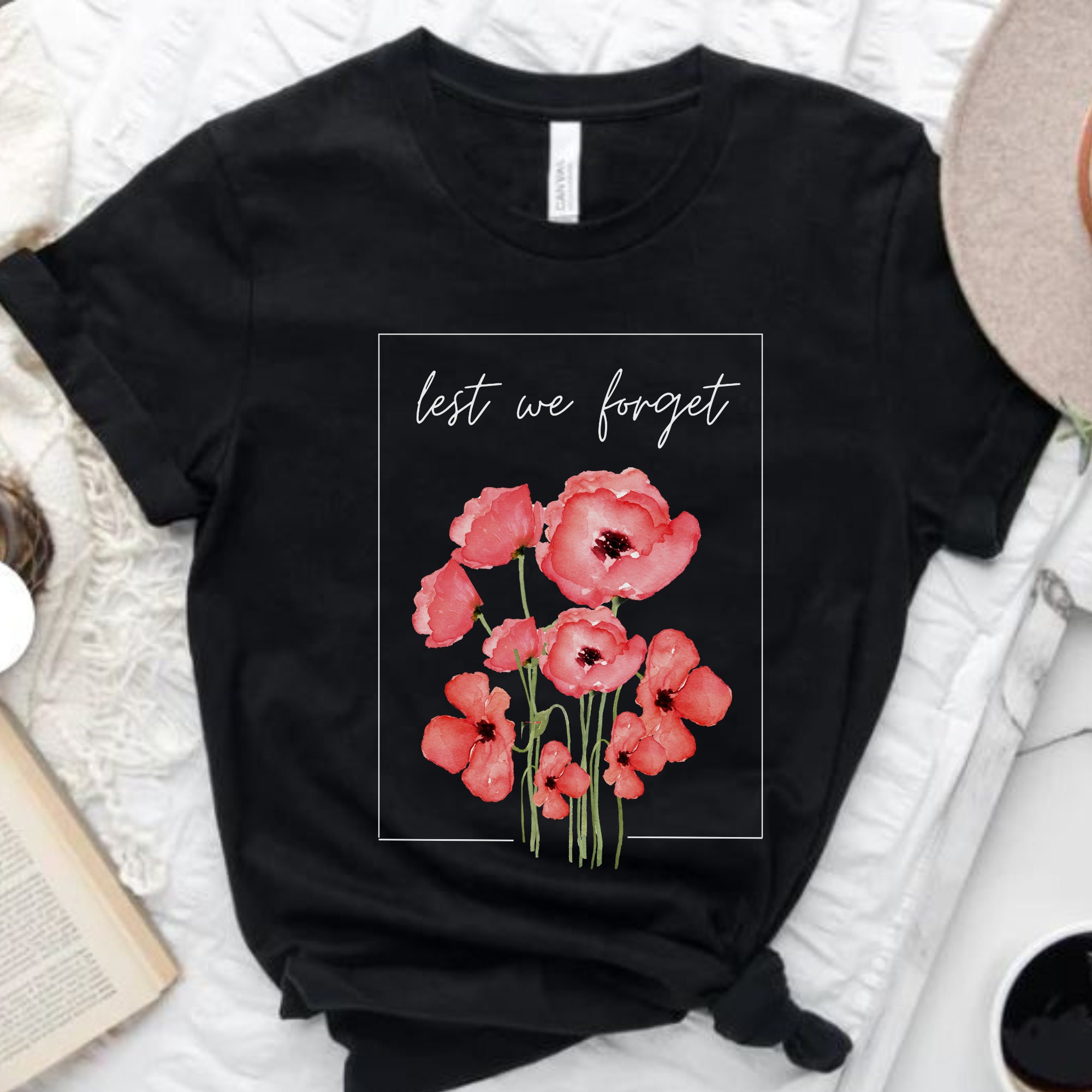 Poppy Flower Women Shirt Poppy Gifts for Mom Mothers Day Shirt ...