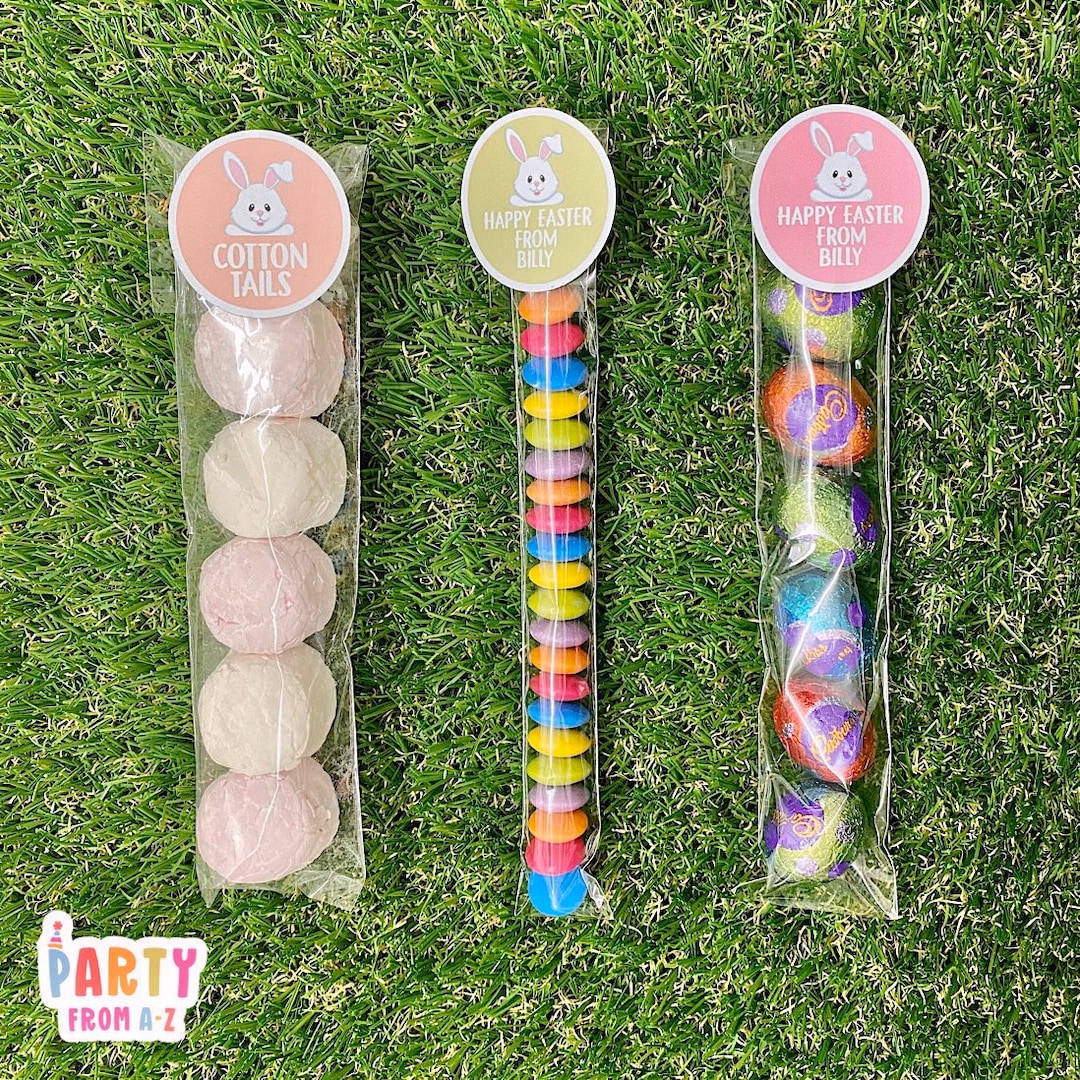 Personalised Easter Treat Tube - Etsy Australia