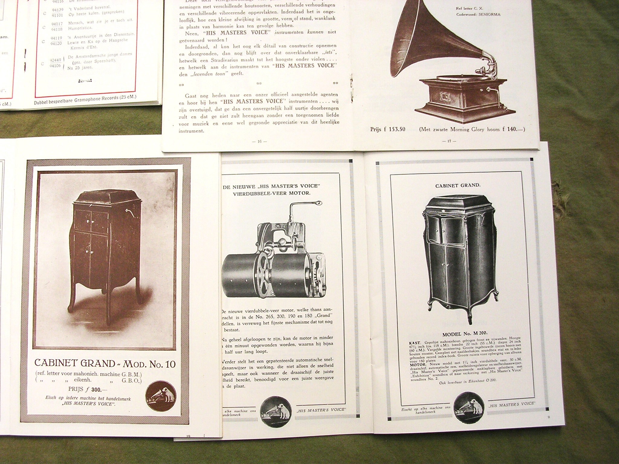 Rare 40 Years Old Dutch Catalogs From HMV Gramophones and Records - Etsy