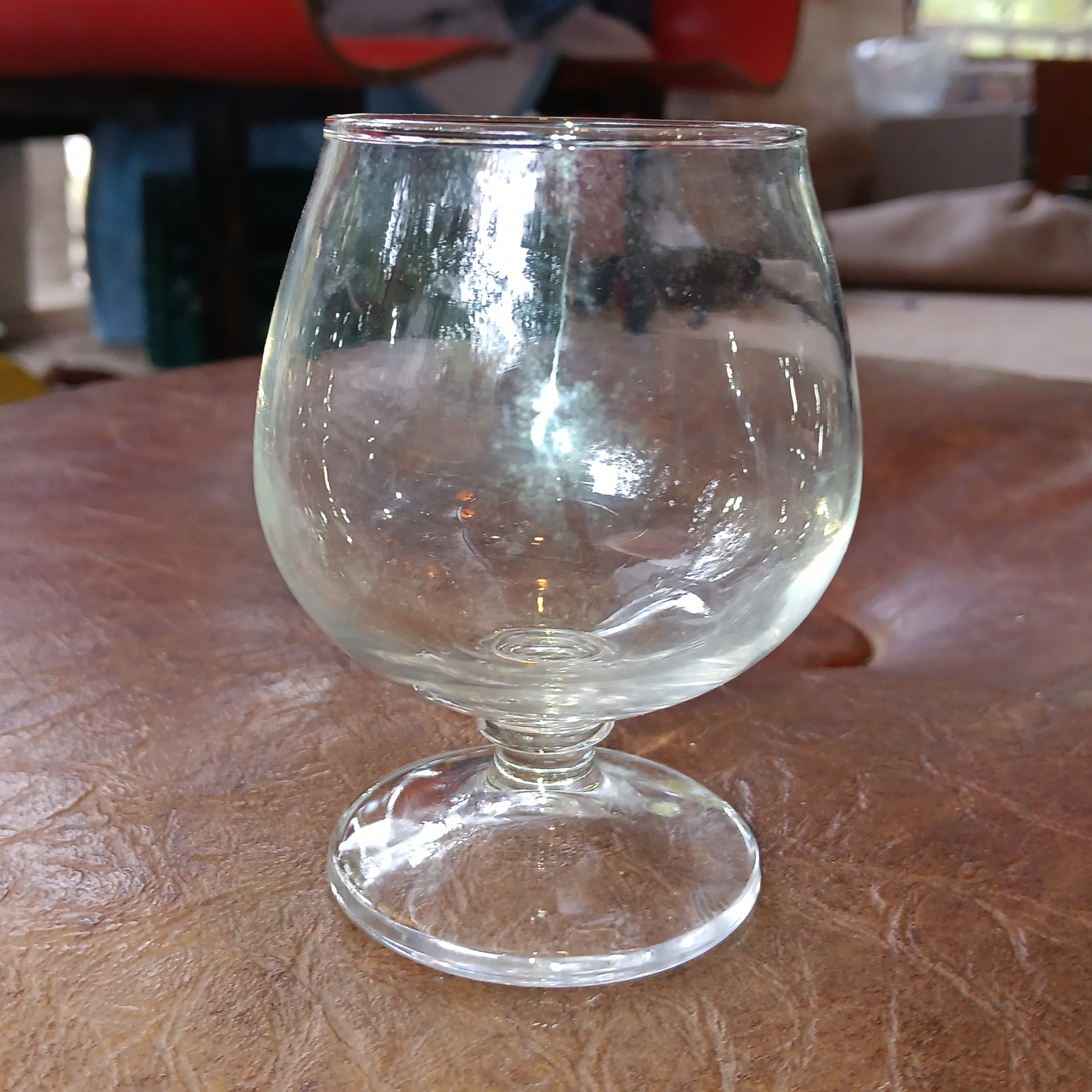 Clear Glass Brandy Snifter 4 Tall X 2 Wide at Opening - Etsy