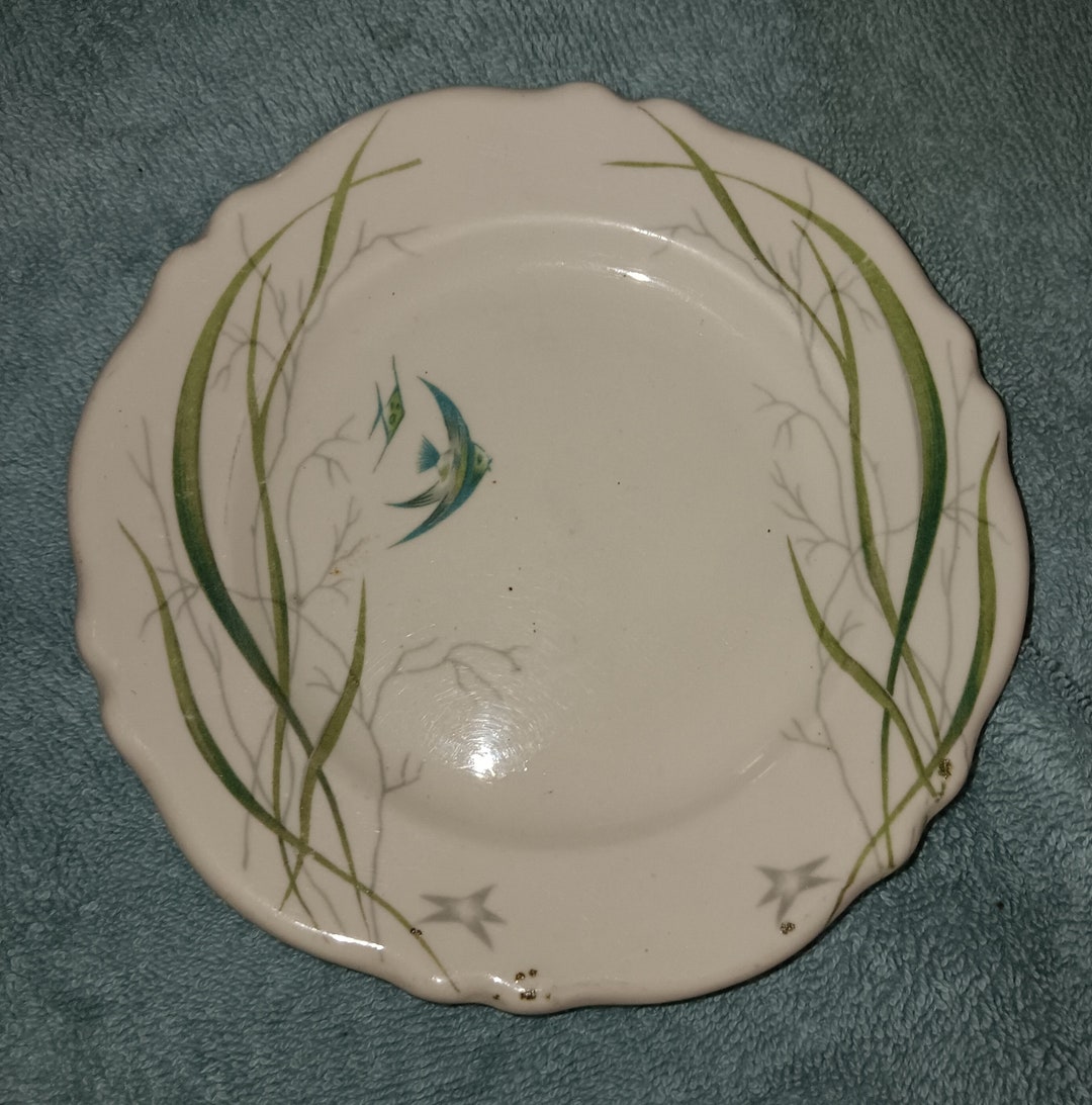 Restaurant Ware Fish Angelfish Plate Mayer China Bread and - Etsy