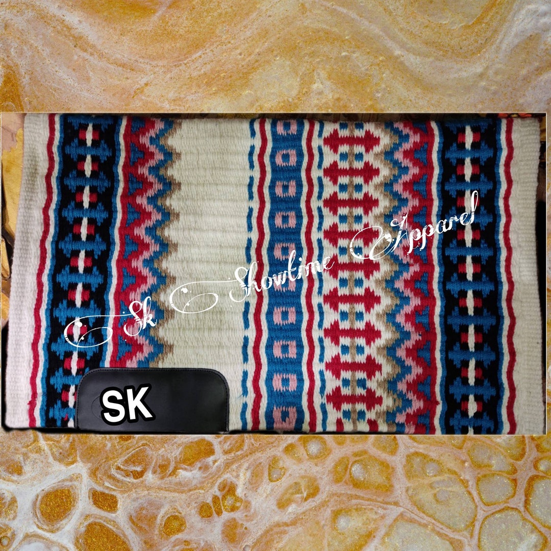 HORSE RIDING PAD, Square Saddle Pad, English Saddle Pad, Horse Show ...