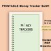Printable Money Trackers, Savings Tracker, Savings Printable US Letter ...