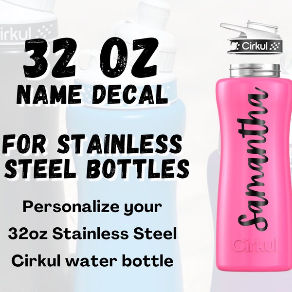 Cirkul Water Bottle Decals - Etsy