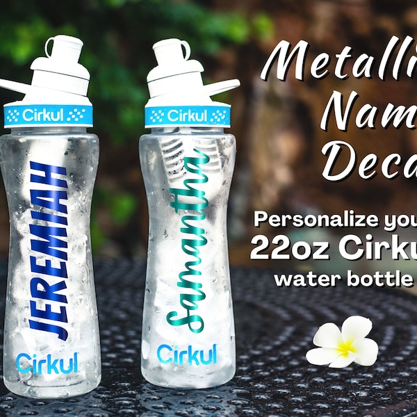 Cirkul Water Bottle Decals - Etsy