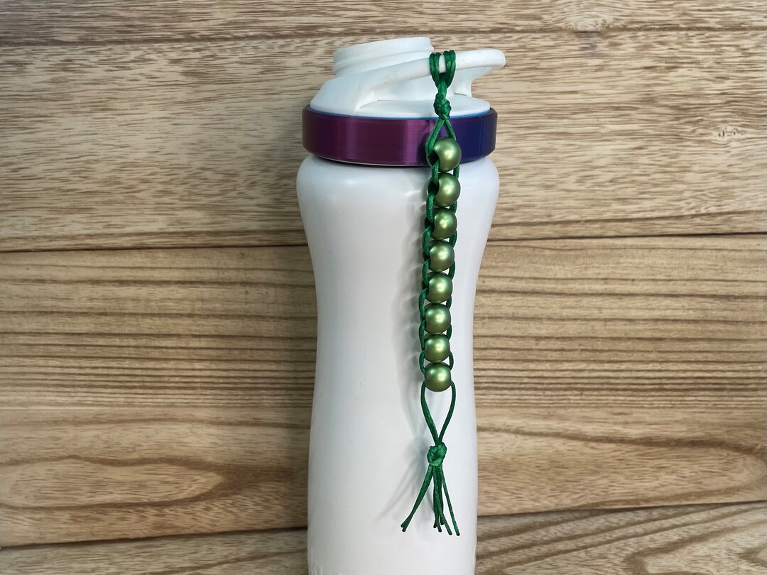 Green Water Intake Tracker Bead Counter, Cute Gift for Health Fitness ...