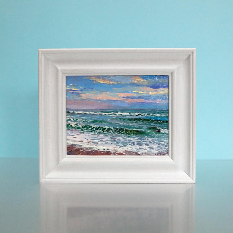 Beach Paintings Kent - Etsy UK