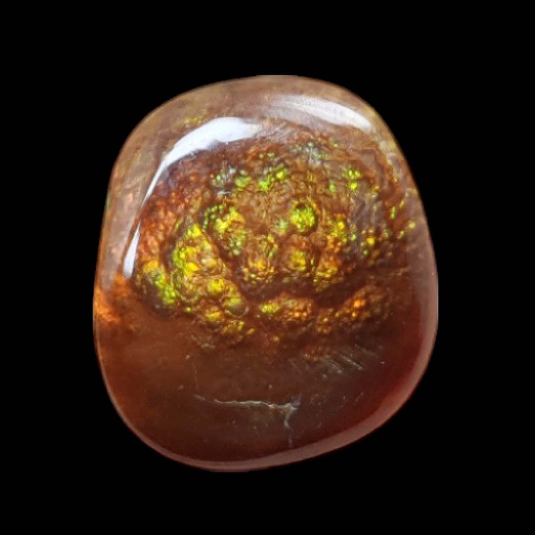 3.6 Carat of Natural Mexican Fire Agate Loose Gemstone for Jewelry ...