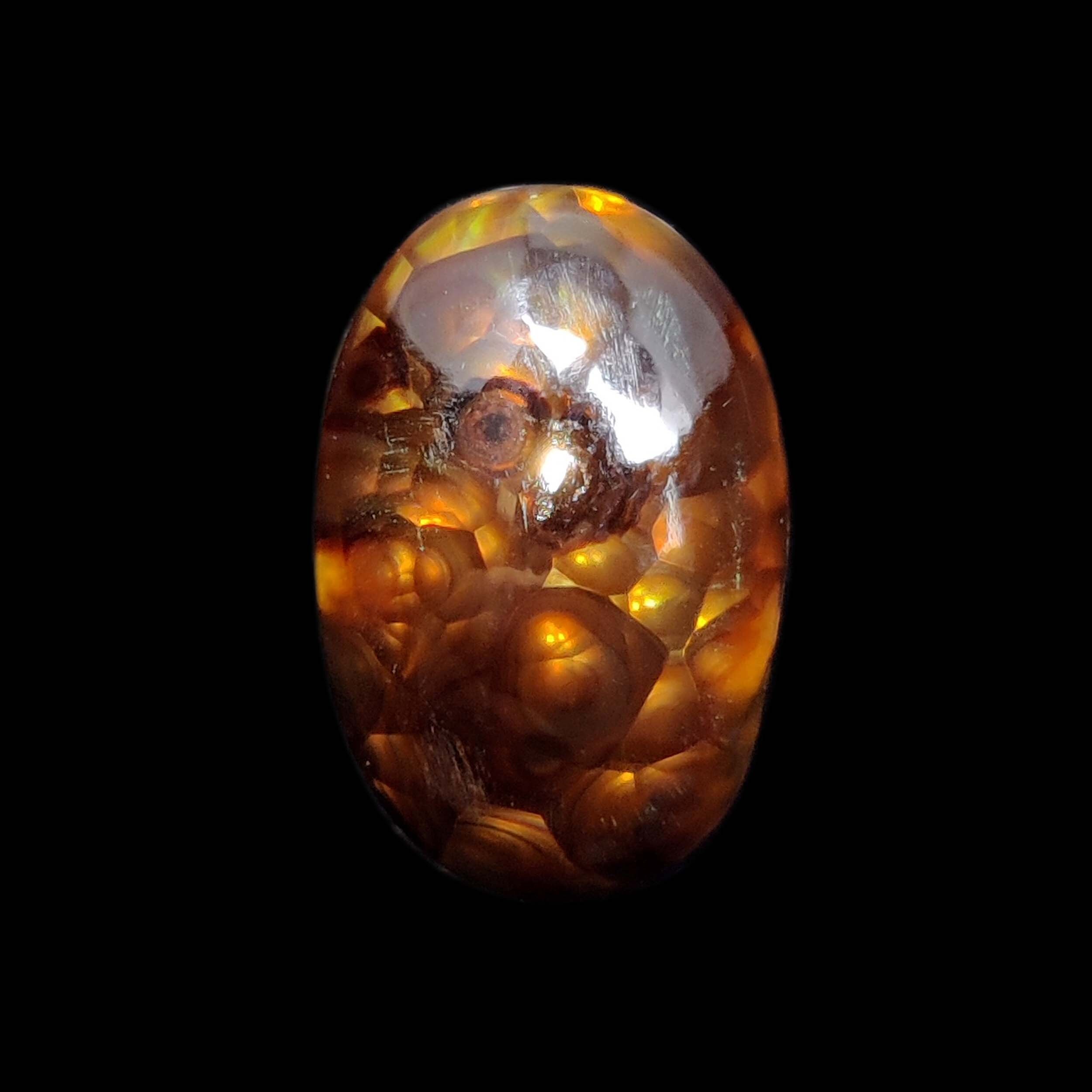 3.4 Carat of Natural Mexican Fire Agate Loose Gemstone for - Etsy