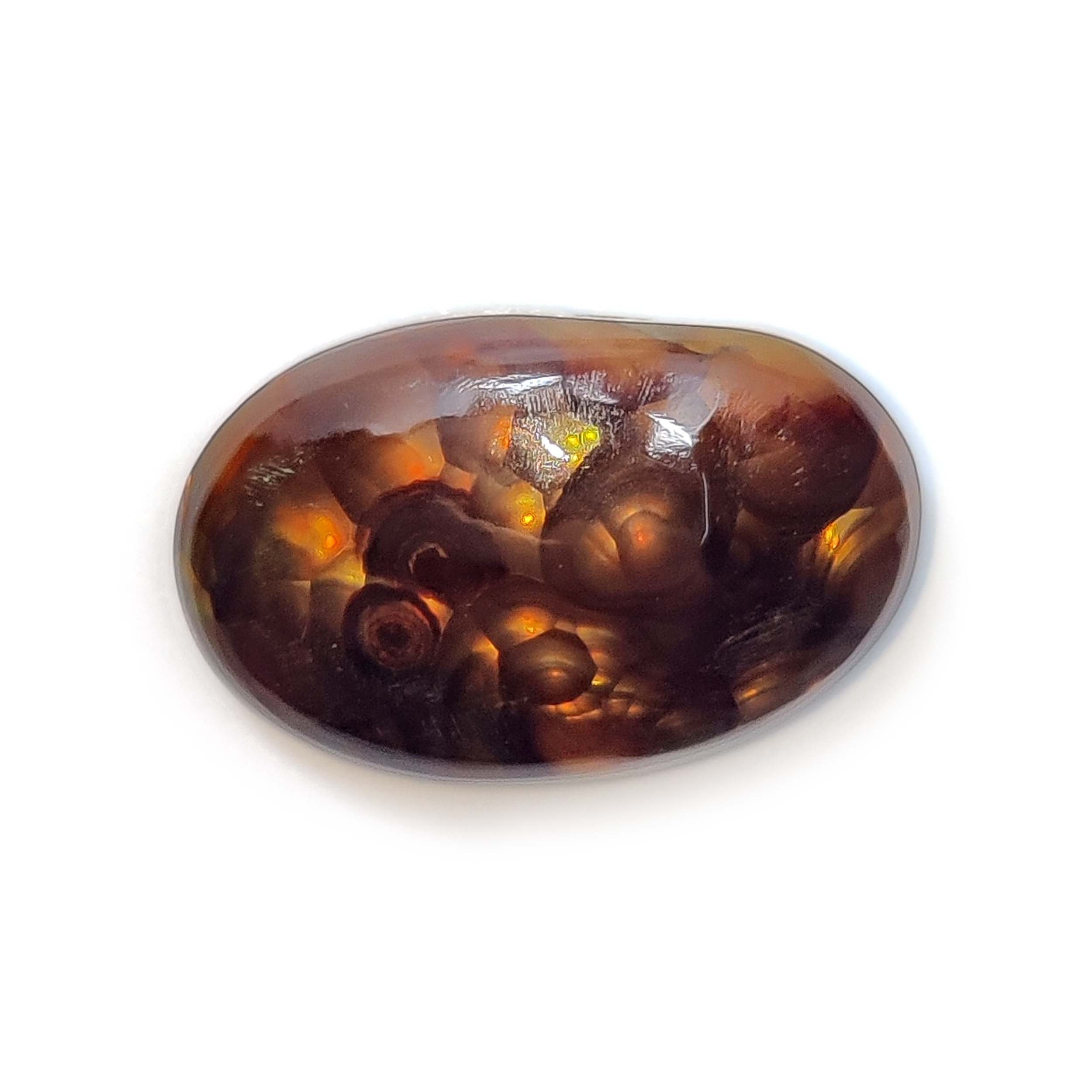3.4 Carat of Natural Mexican Fire Agate Loose Gemstone for - Etsy