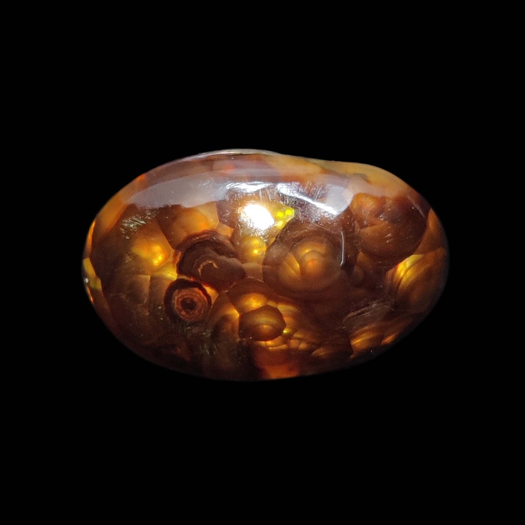 3.4 Carat of Natural Mexican Fire Agate Loose Gemstone for - Etsy