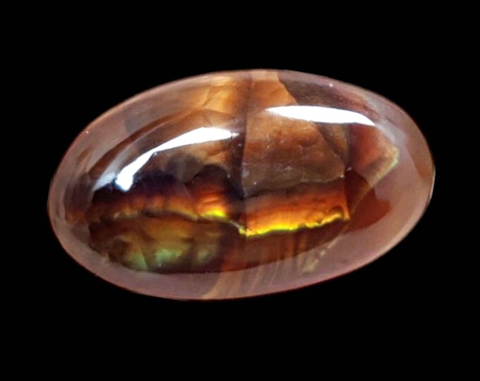 3 Carat of Natural Mexican Fire Agate Loose Gemstone for Jewelry Making ...