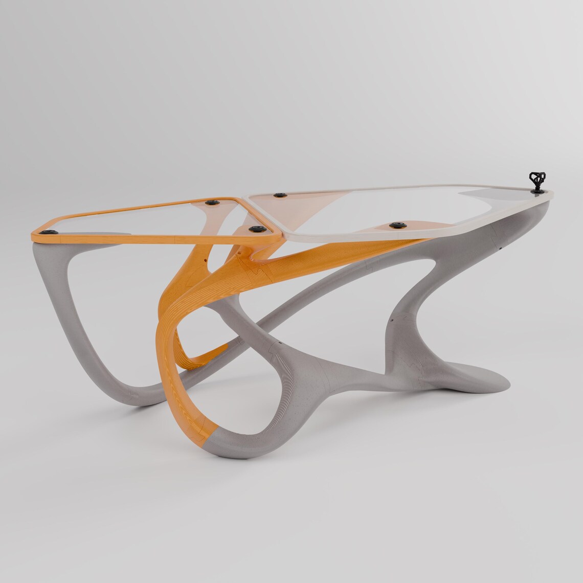 Customizable 3d-printed Coffee Table - Eco-friendly, Modular, & Color ...