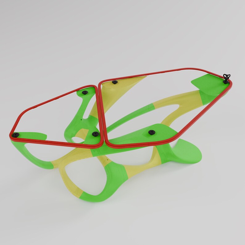 Sculptural Customizable 3d-printed Coffee Table, Modular Design With ...
