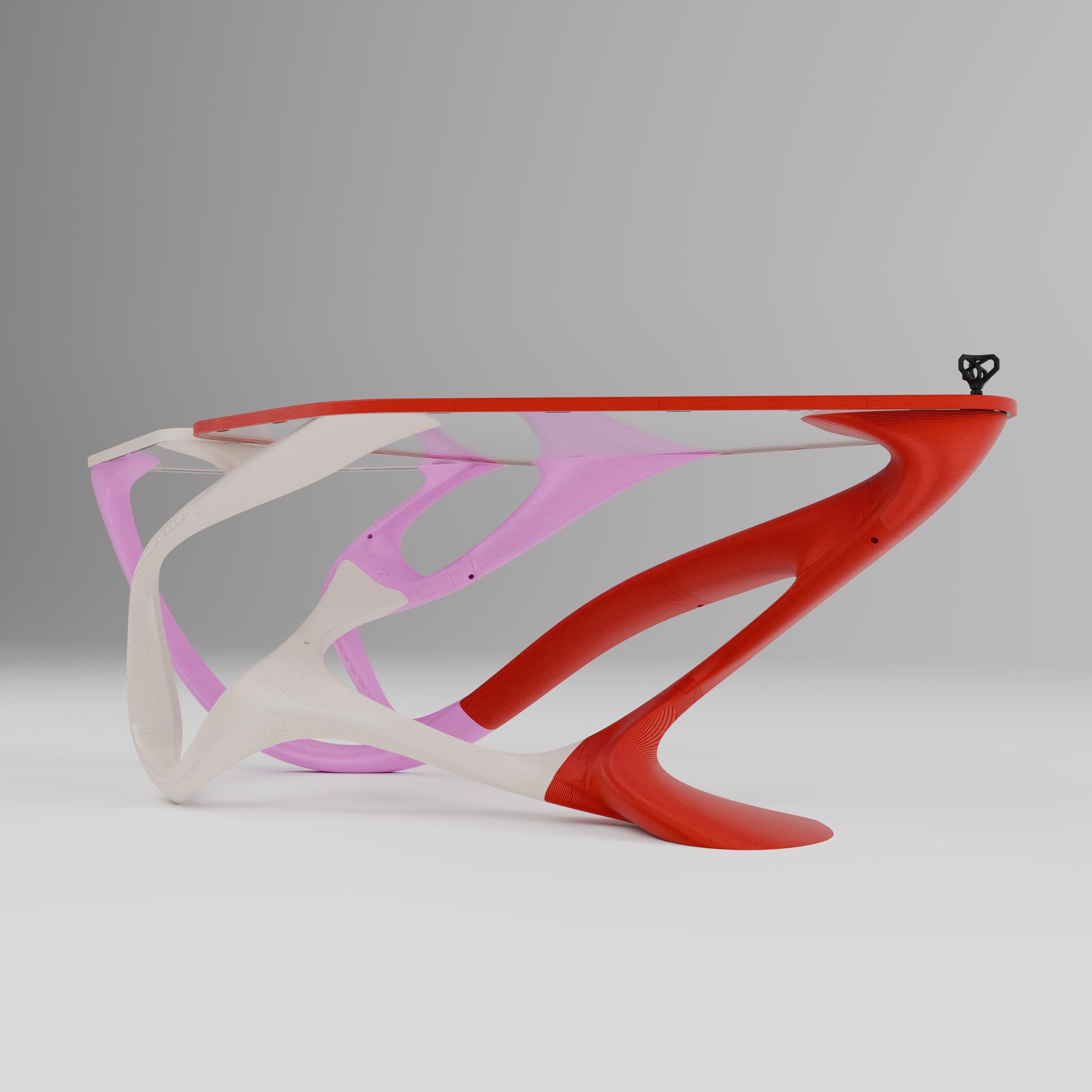 Customizable 3d-printed Coffee Table - Eco-friendly, Modular, & Color ...