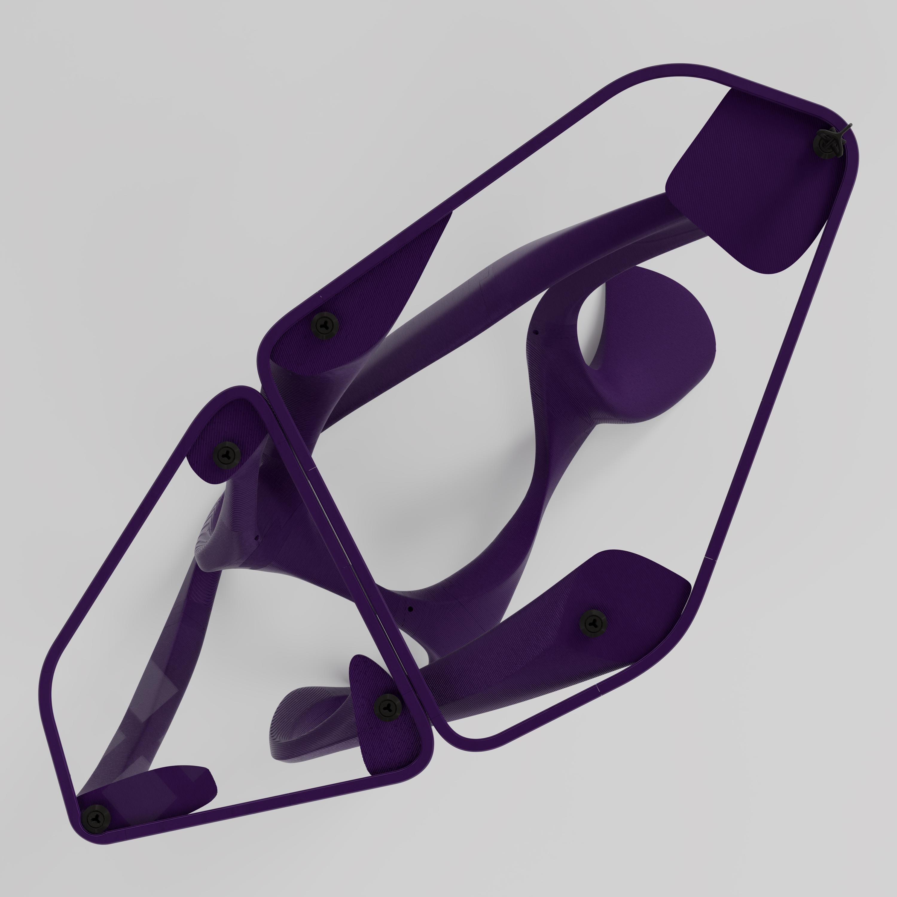 Sculptural Customizable 3d-printed Coffee Table, Modular Design With ...